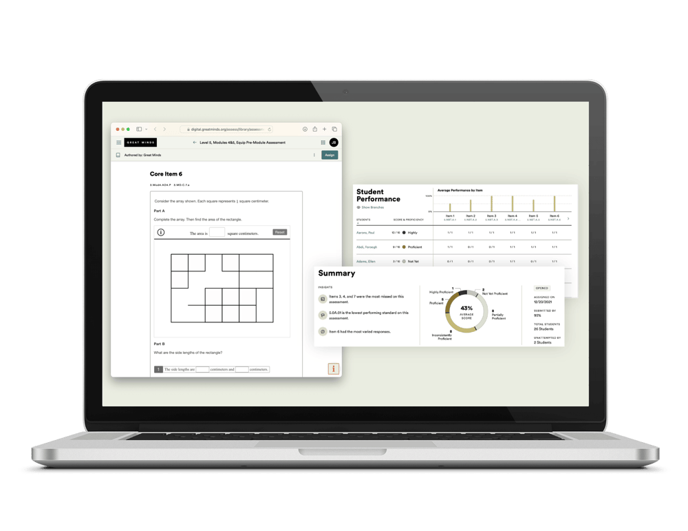 Eureka Math²® Assessments | Great Minds®