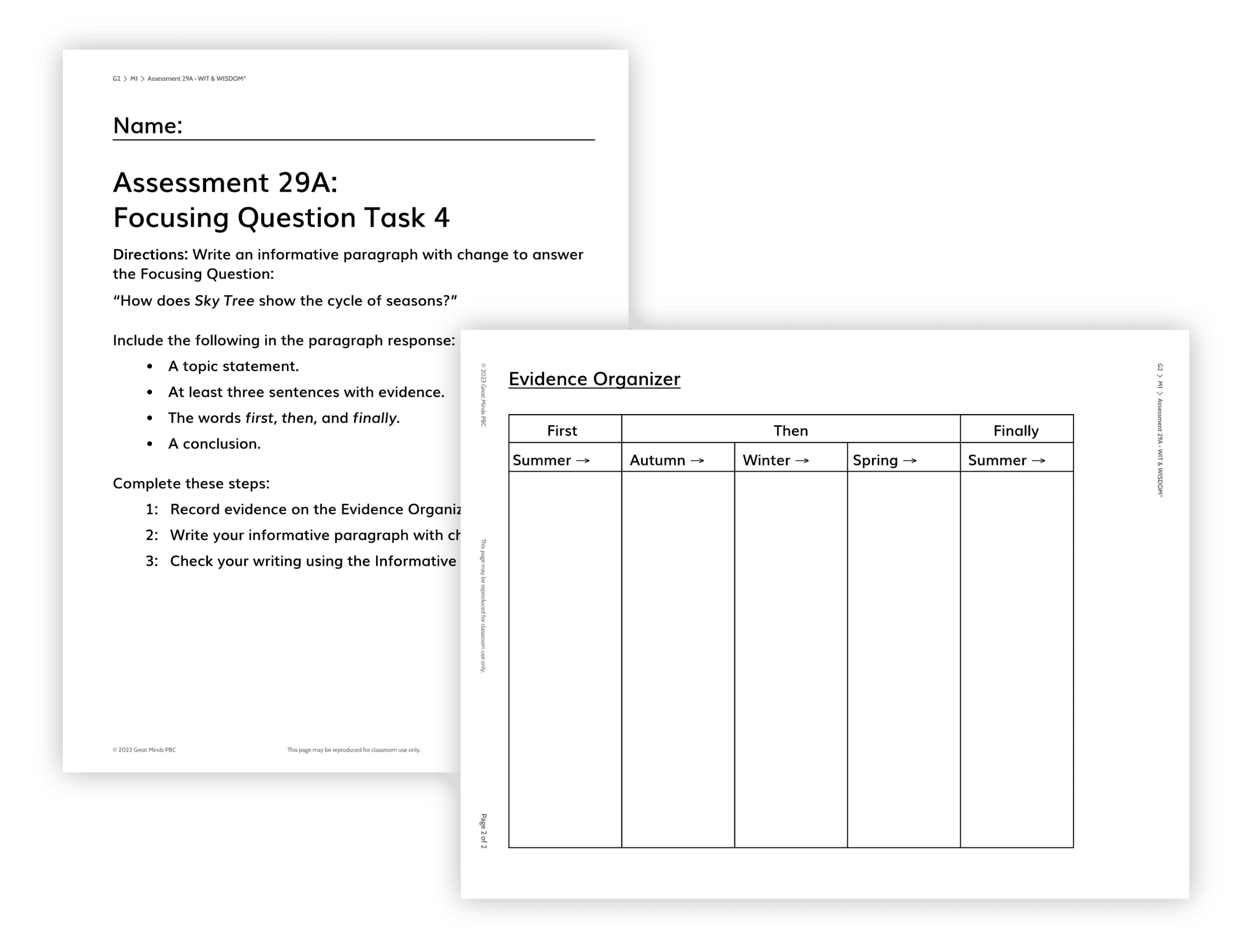 Wit & Wisdom® Assessments | Great Minds®