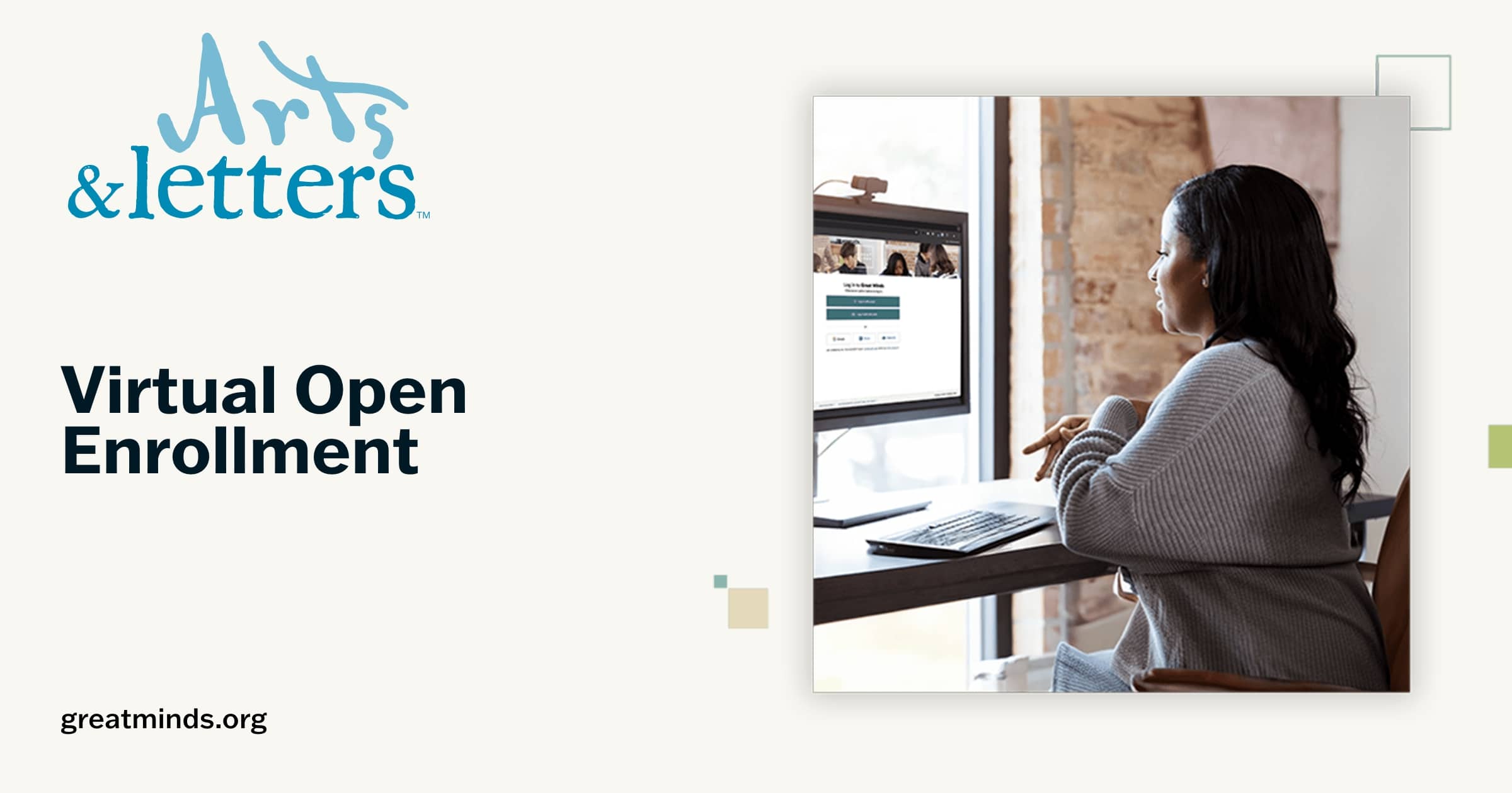 Arts & Letters Virtual Open Enrollment | Great Minds